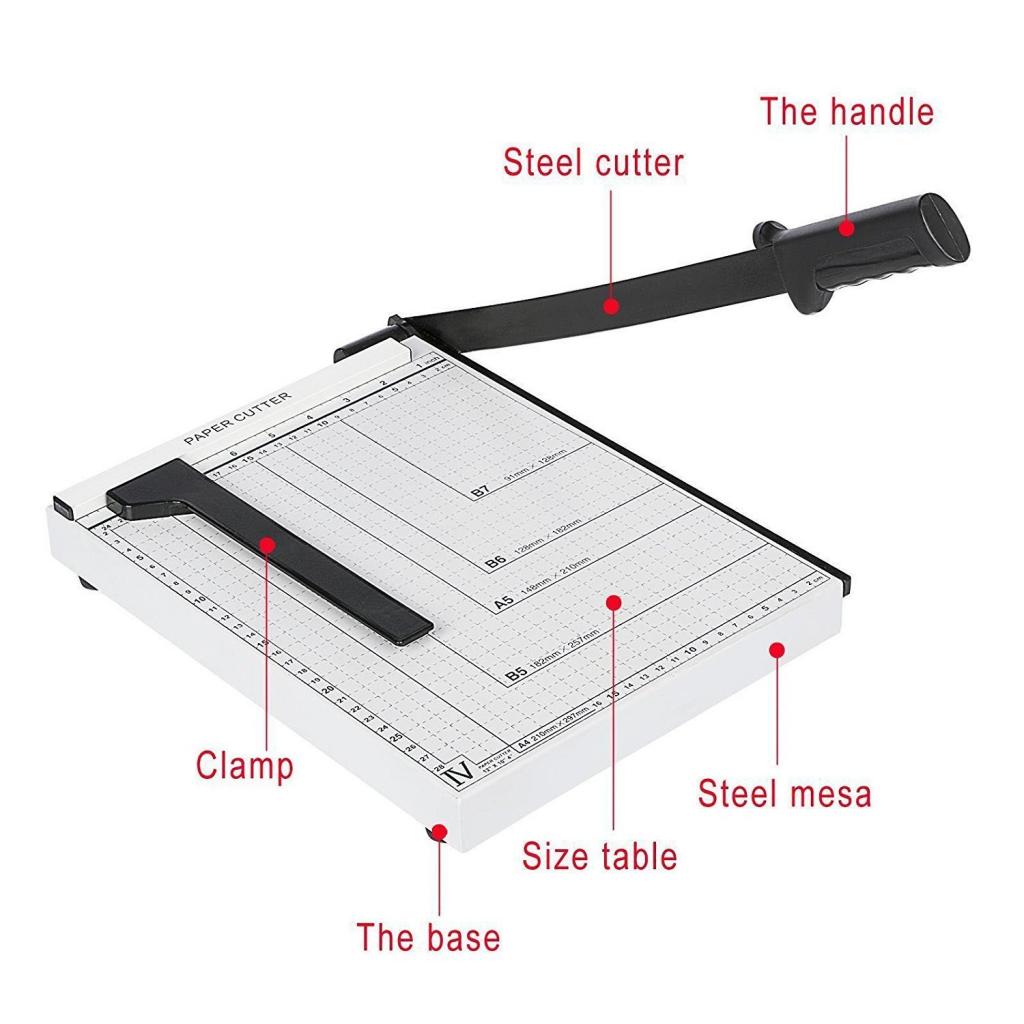 A4 Paper Cutter Machine Guillotine - Jungle.lk