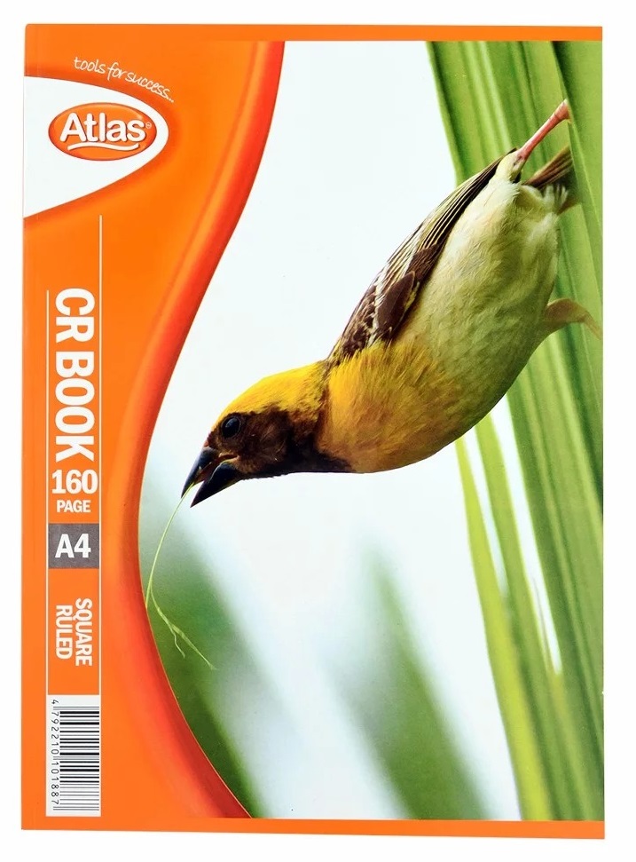 Atlas CR Square Ruled 4Q Book - 160 Pages - Jungle.lk