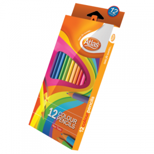 Atlas Colour Pencils - 12 Colours - Jungle.lk