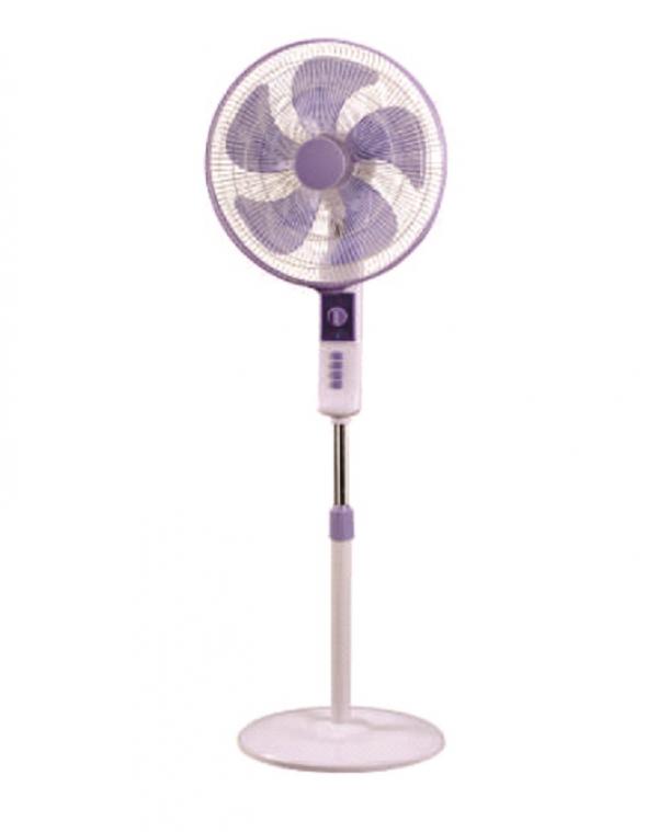 Clear 16in Pedestal Stand Fan Purple - CLS-602 - Jungle.lk