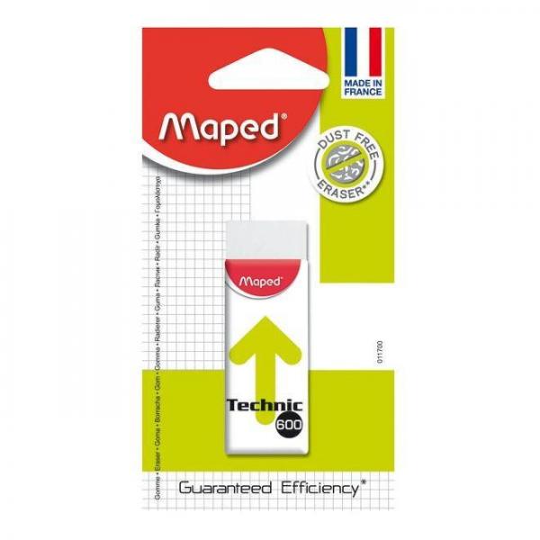 Maped Technic 600 Dust Free Eraser - Jungle.lk