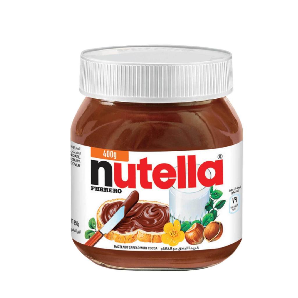Nutella Chocolate Spread 400g - Jungle.lk