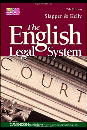 The English Legal System Book (7th Edition) by Gary Slapper and David ...
