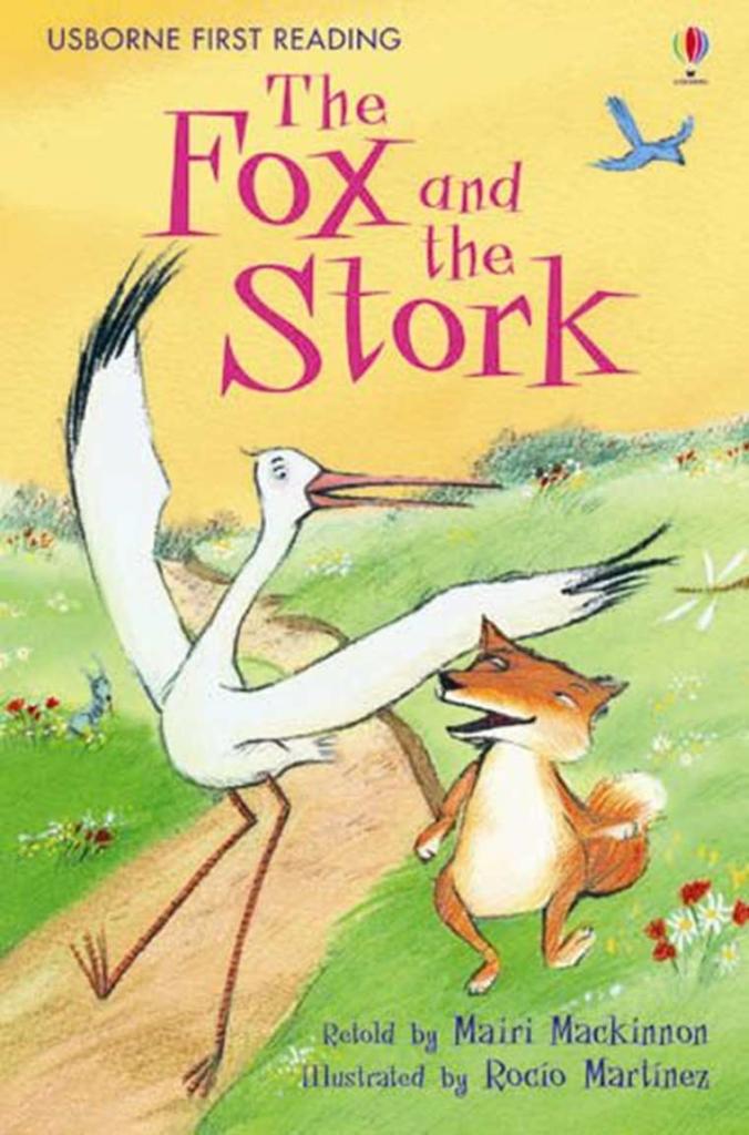 Usborne First Reading Level 1 Fox and the Stork- Mairi Mackinnon ...