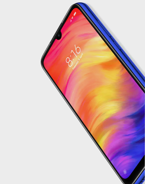 Xiaomi Blue Color Mi Note 7 Mobile Phone With 32GB, 3GB RAM - Jungle.lk