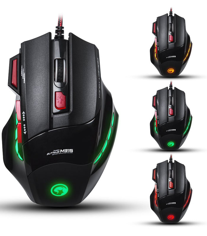 Marvo M315 Mouse with G1 Mousepad USB - Jungle.lk