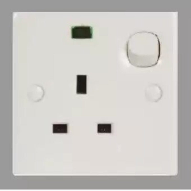 Orange Casablanca X5 13A Neon Socket With Surge Arrester (100-1120 ...