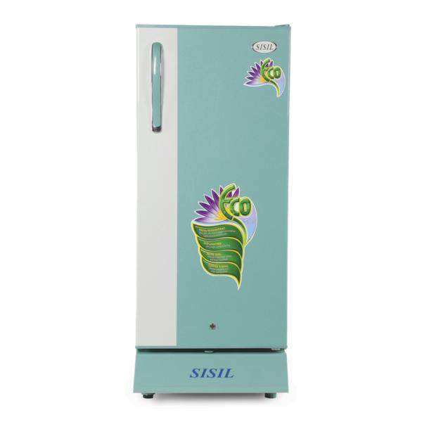 Sisil Single Door Refrigerator 185L ECO72 Green - Jungle.lk