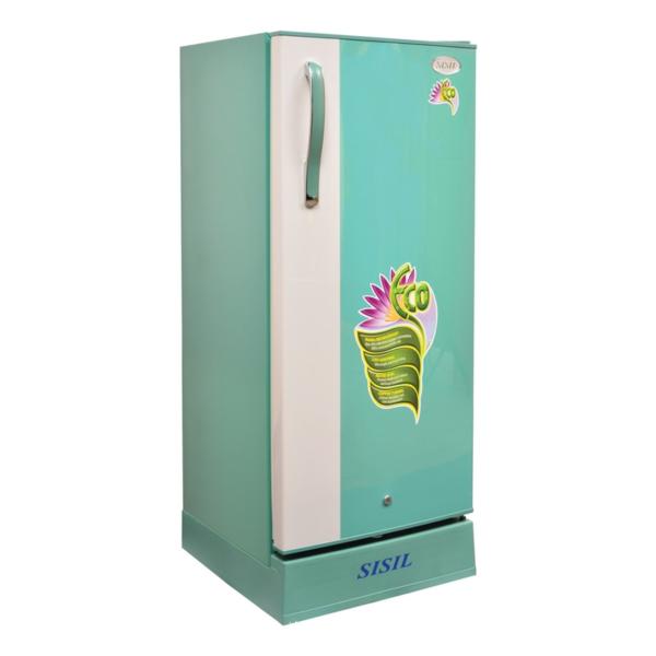 Sisil Single Door Refrigerator 185L ECO72 Green - Jungle.lk