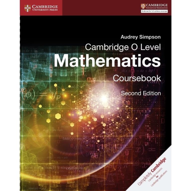 Cambridge O Level Mathematics Coursebook - Jungle.lk
