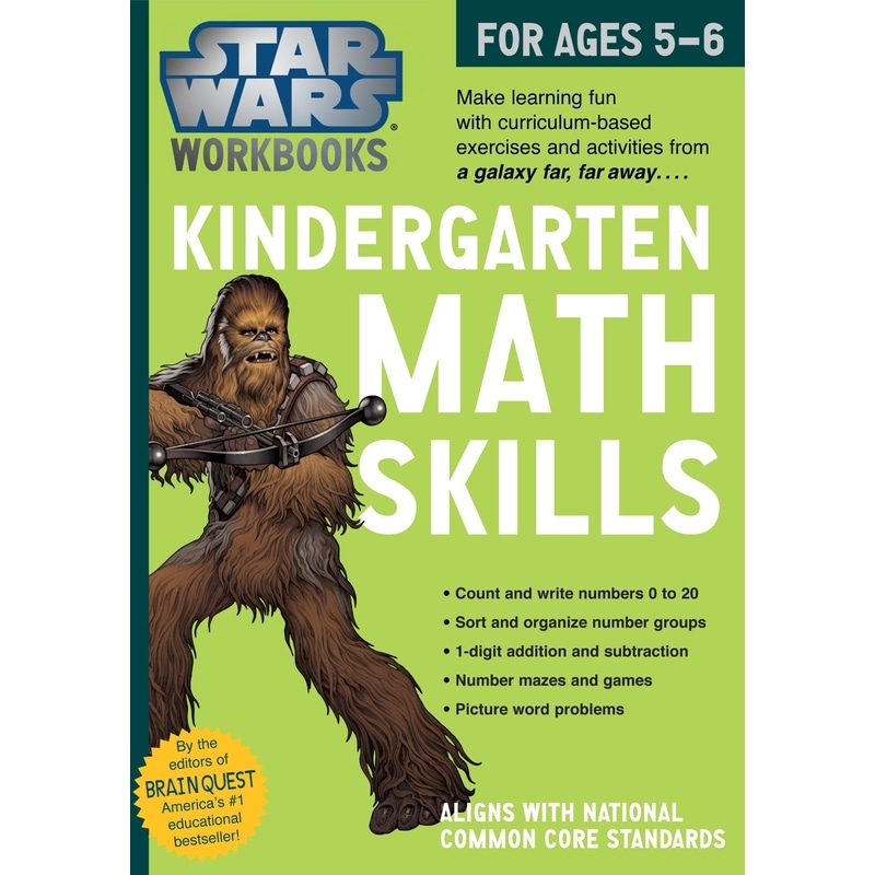 Star Wars Workbook : Kindergarten Math Skills - Jungle.lk