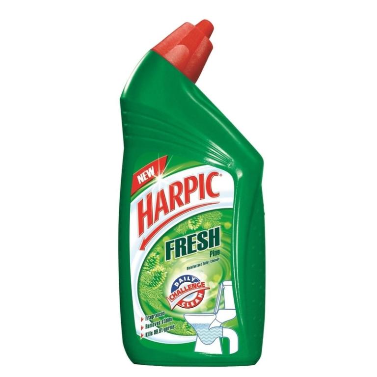 Harpic Fresh Pine Toilet Cleaner - 750ml - Jungle.lk