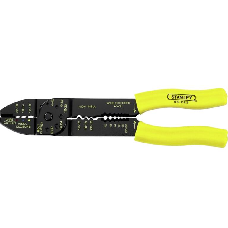 Stanley Crimping Pliers 230mm - 84-223-22 - Jungle.lk
