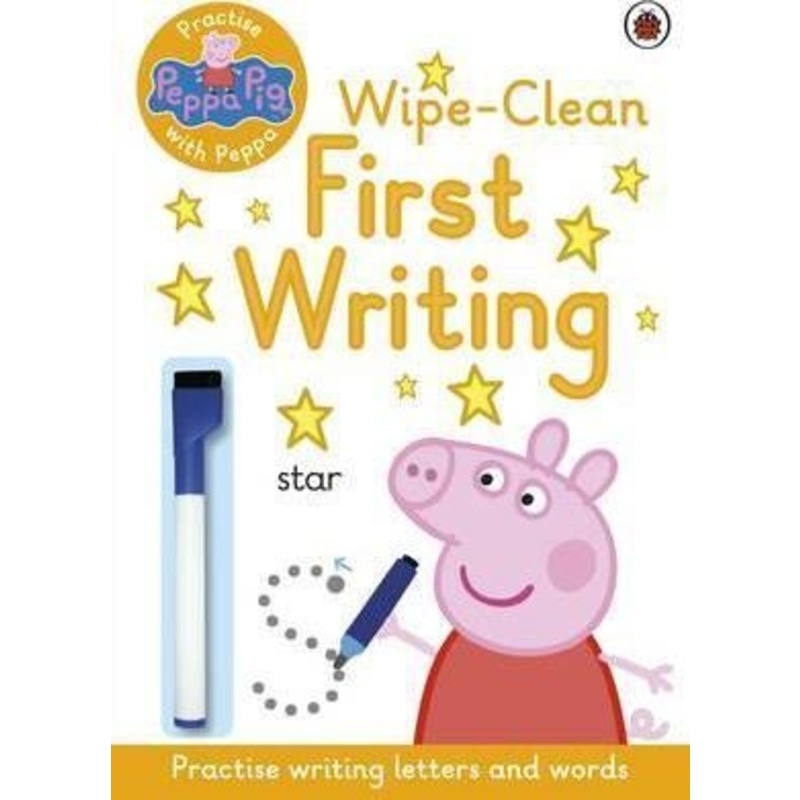 Peppa Pig - Practise With Peppa: Wipe-Clean First Writing - Jungle.lk
