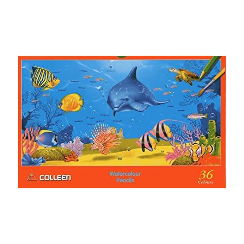 Colleen Water Colour Pencil - 36 Colours - Jungle.lk