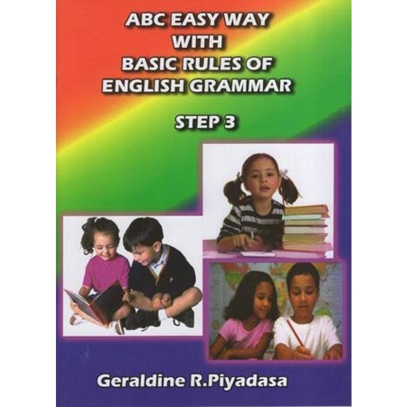 ABC Easy way with Basic Rules of English Grammar – Step 3 - Jungle.lk