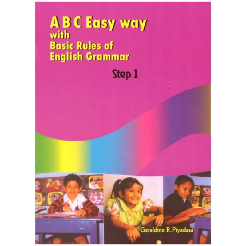 ABC Easy Way With Basic Rules Of English Grammar Step 1 - Jungle.lk