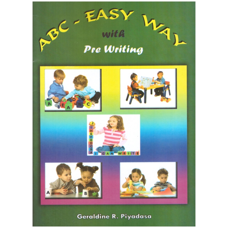 ABC - Easy Way with Pre Writing - Jungle.lk