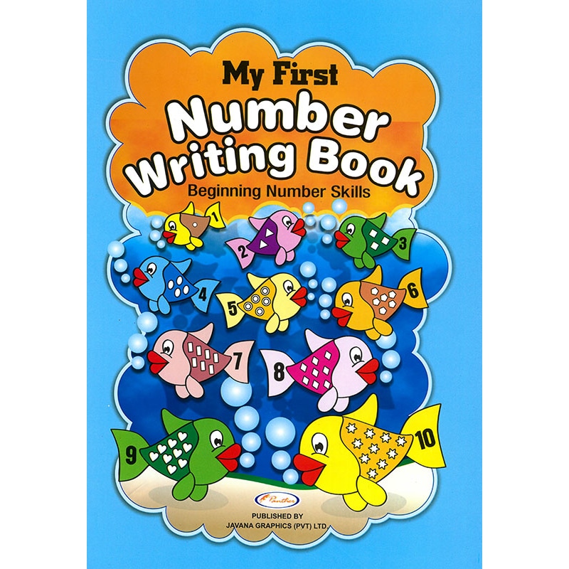 My First Number Writing Book : Beginning Number Skills - Jungle.lk