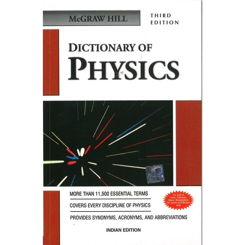 Dictionary Of Physics Jungle lk