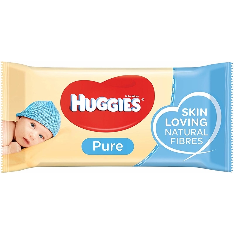 Huggies Pure Baby - Wipes 56 - Jungle.lk