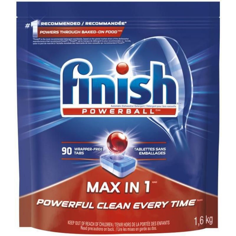 Finish Powerball All-in-1 Max Dishwasher Tablets – 90 Per Pack - Jungle.lk