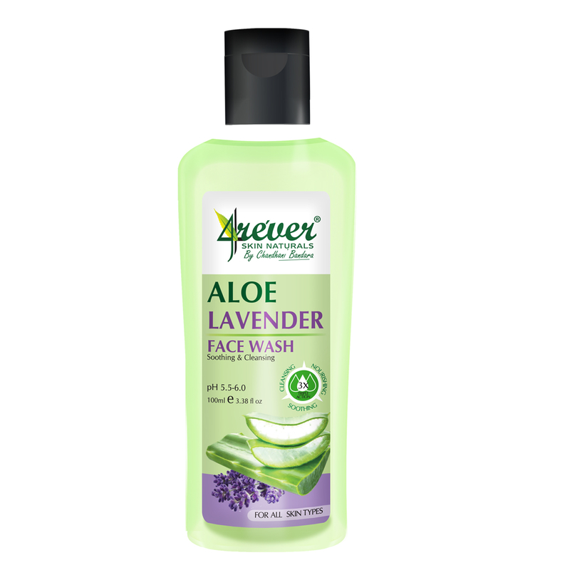 4Rever Aloe Lavender Face Wash - Jungle.lk
