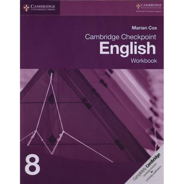 Cambridge Checkpoint English Workbook 8 - Jungle.lk