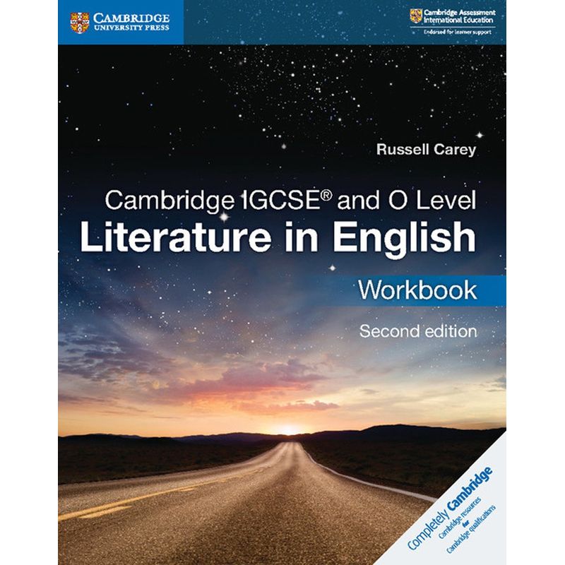 Cambridge IGCSE® and O Level Literature in English Workbook - Jungle.lk