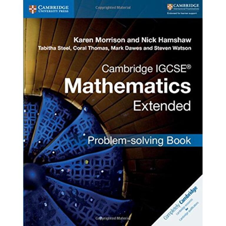 Cambridge IGCSE® Mathematics Extended Problem-solving Book - Jungle.lk