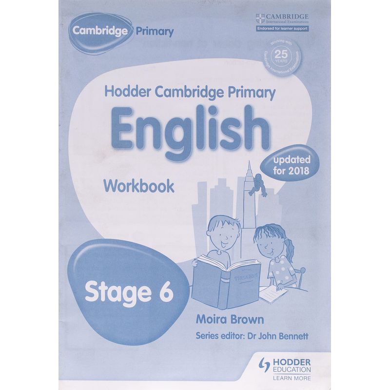 Hodder Cambridge Primary English: Work Book Stage 6 - Jungle.lk