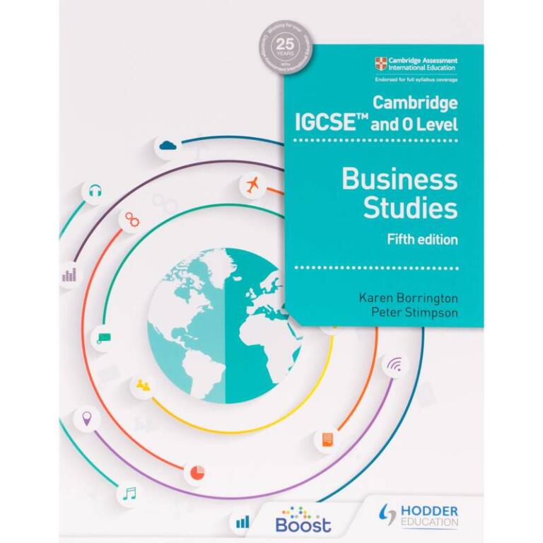 Cambridge IGCSE and O Level Business Studies 5th edition - Jungle.lk