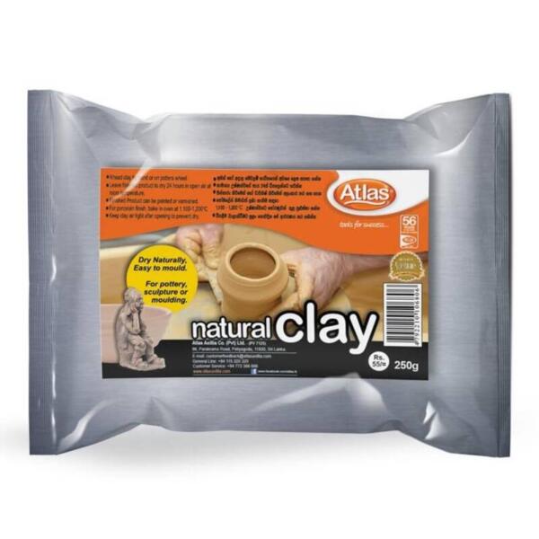 Atlas Natural Clay 250g - Jungle.lk