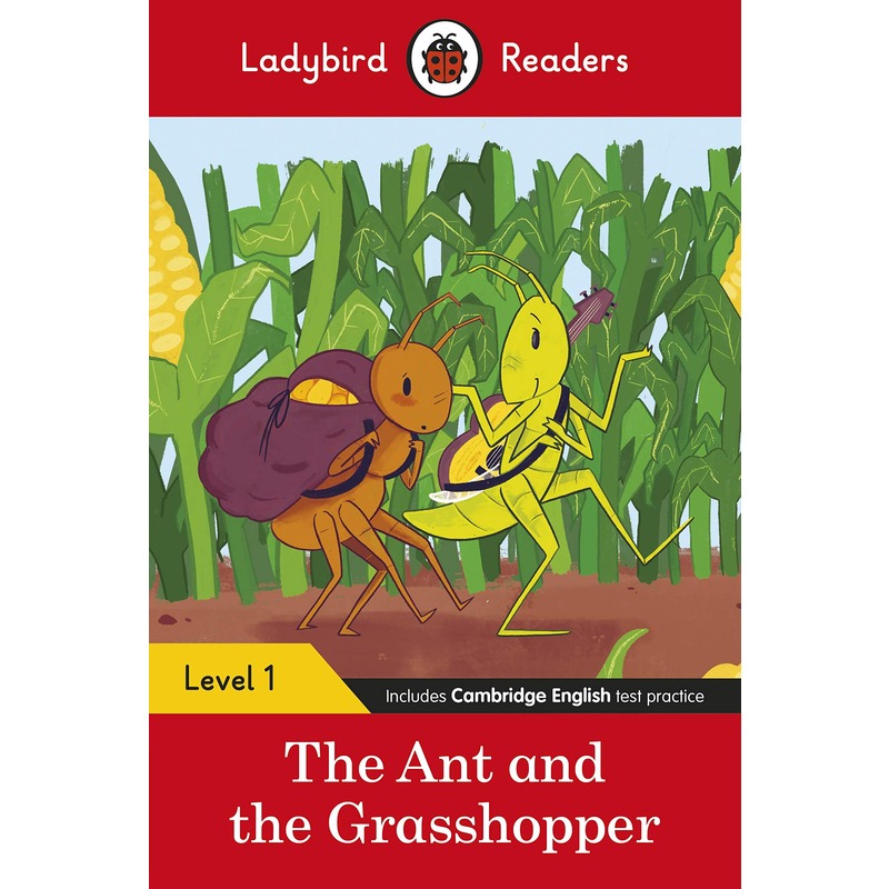Ladybird Readers Level 1 : The Ant and the Grasshopper - Jungle.lk