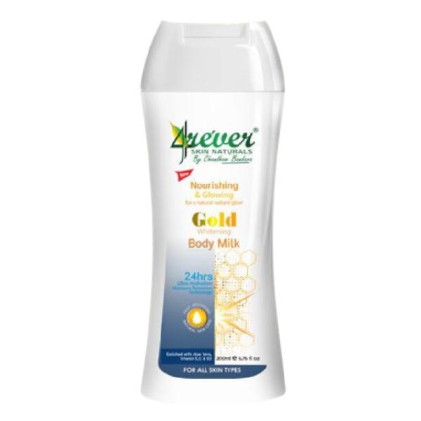 4Rever Gold Nourishing & Glowing Moisturising Body Milk - Jungle.lk