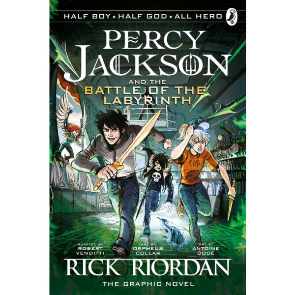 The Battle of the Labyrinth: The Graphic Novel (Percy Jackson Book 4 ...