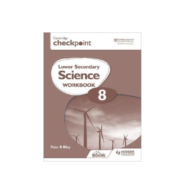 Cambridge Checkpoint Lower Secondary Science Workbook 8 - 2nd Edition ...