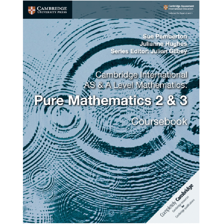 Cambridge International As and A Level Mathematics - Pure Mathematics 2 ...