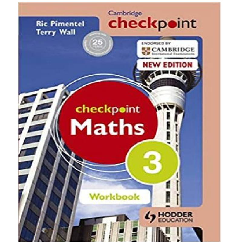 Cambridge Checkpoint Maths Workbook 3 - New Edition - Jungle.lk