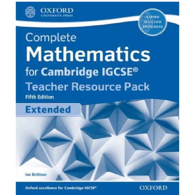 Complete Mathematics for Cambridge IGCSE Teacher Resource Pack 5th ...