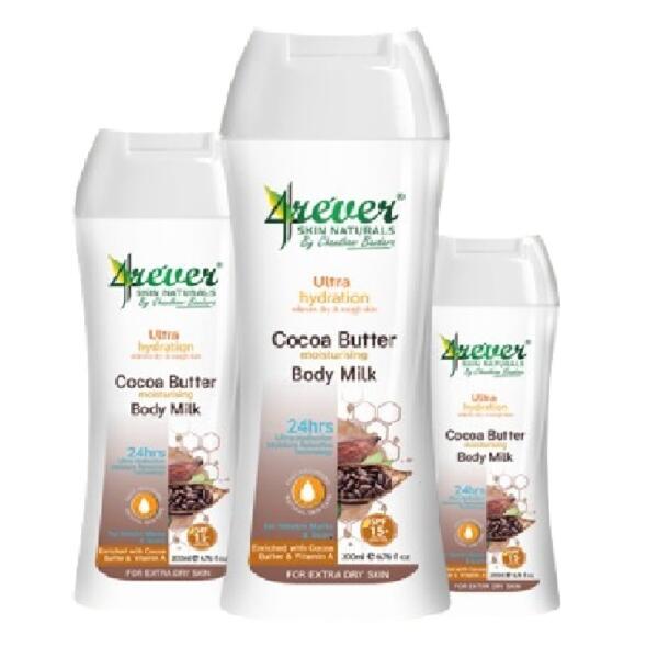 4Rever Cocoa Butter Moisturizing Body Milk - Jungle.lk
