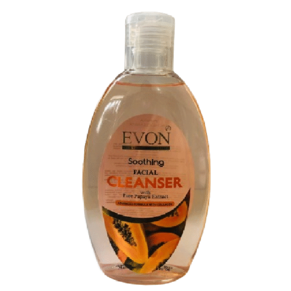 Evon Soothing Facial Cleanser With Papaya Extract - 225ml - Jungle.lk